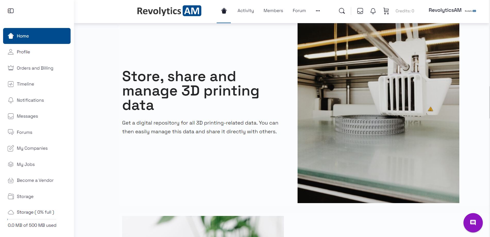 RevolyticsAM Plattform